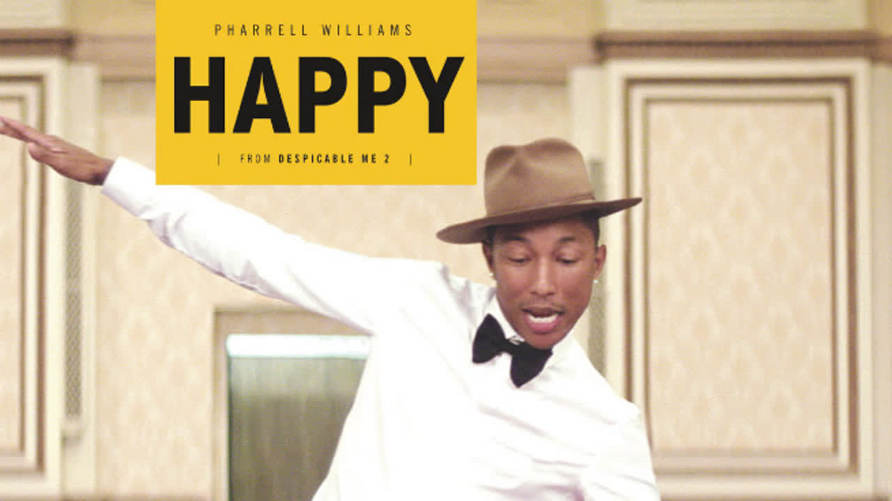 Pharrell Williams Happy (Official Music Video) — Видео от TOPSOUND ...